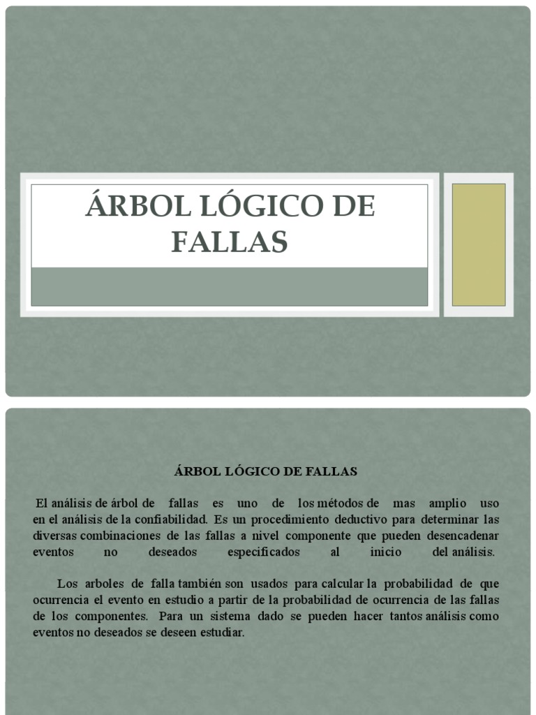 Metodologia Del Arbol de Fallas | PDF