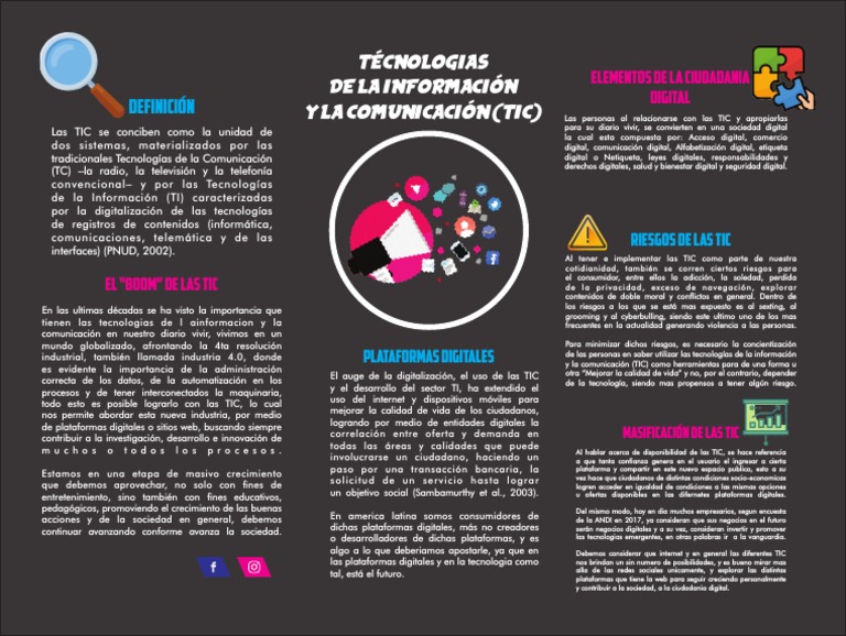 Infografia Ciudadania Digital | PDF | Tecnología de información y ...