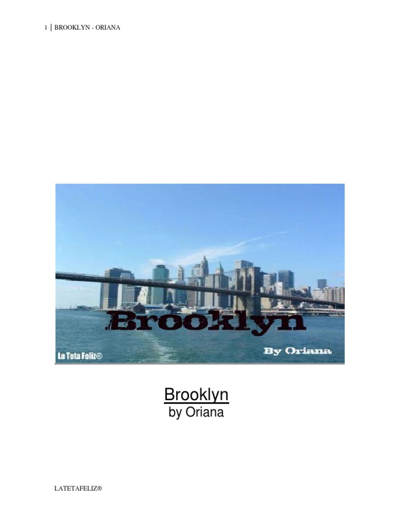 Oriana Brooklyn PDF | PDF | Alimentos