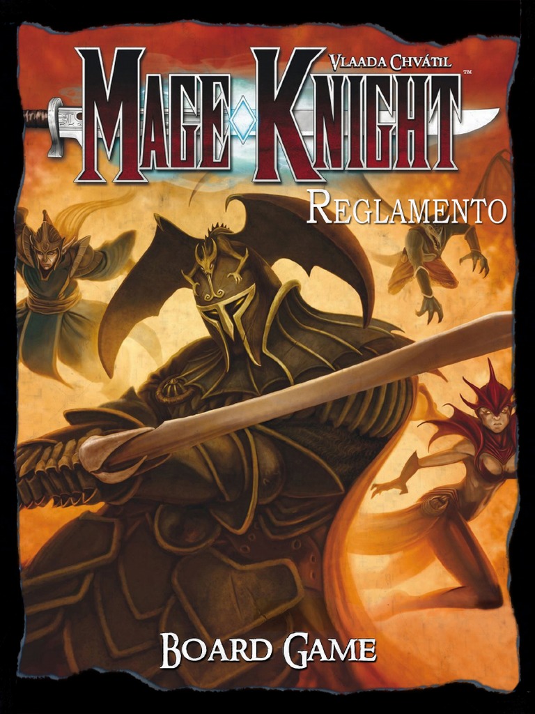 MAGE KNIGHT-Reglamento Integral PDF | PDF | Duendes | Color