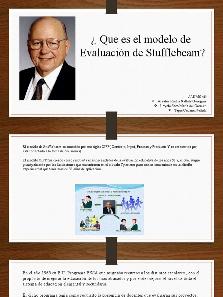 Modelo de Stufflebeam | Descargar gratis PDF | Evaluación | Planificación