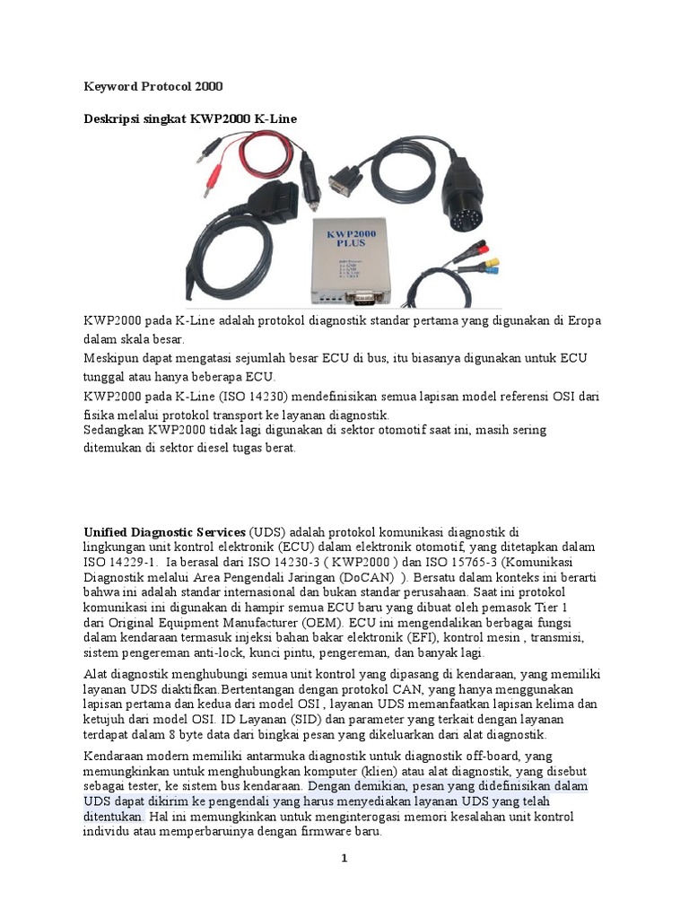KWP 2000 | PDF