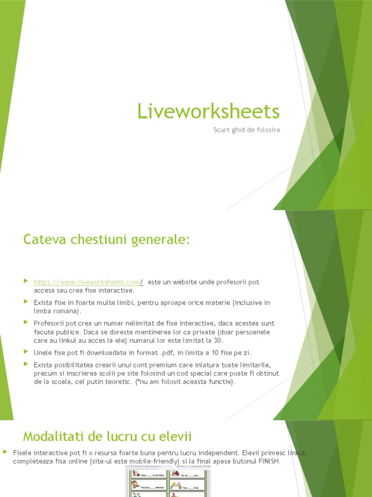 Liveworksheets | PDF