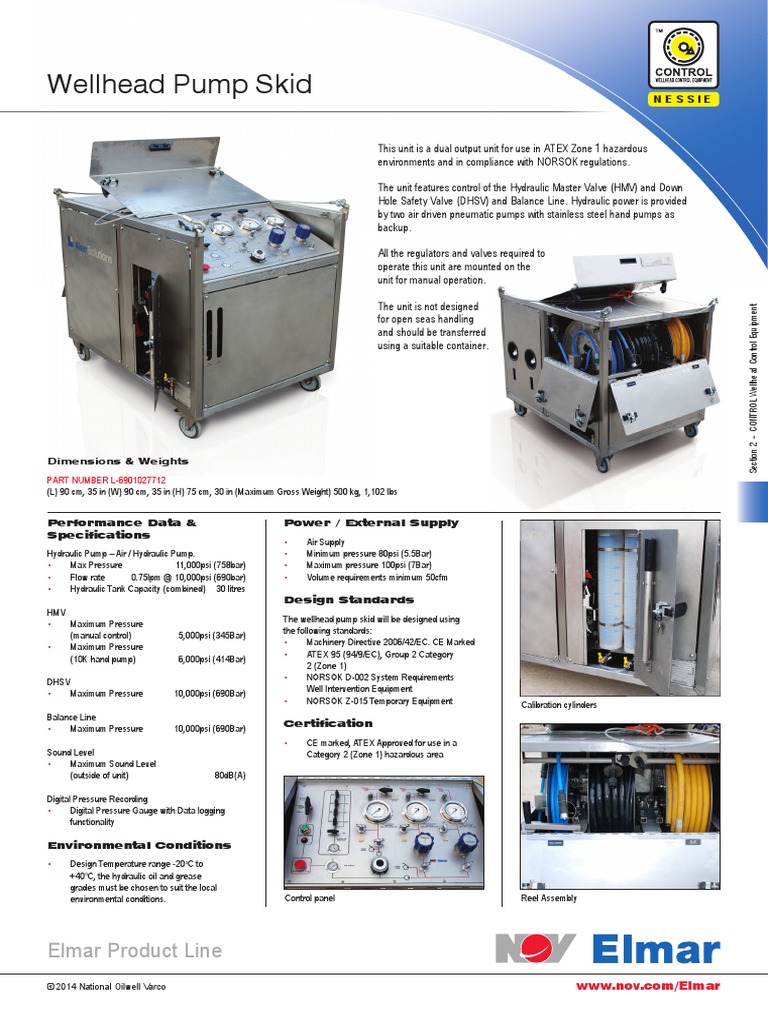 Wellhead Pump Skid 2.0 | PDF | Pump | Valve