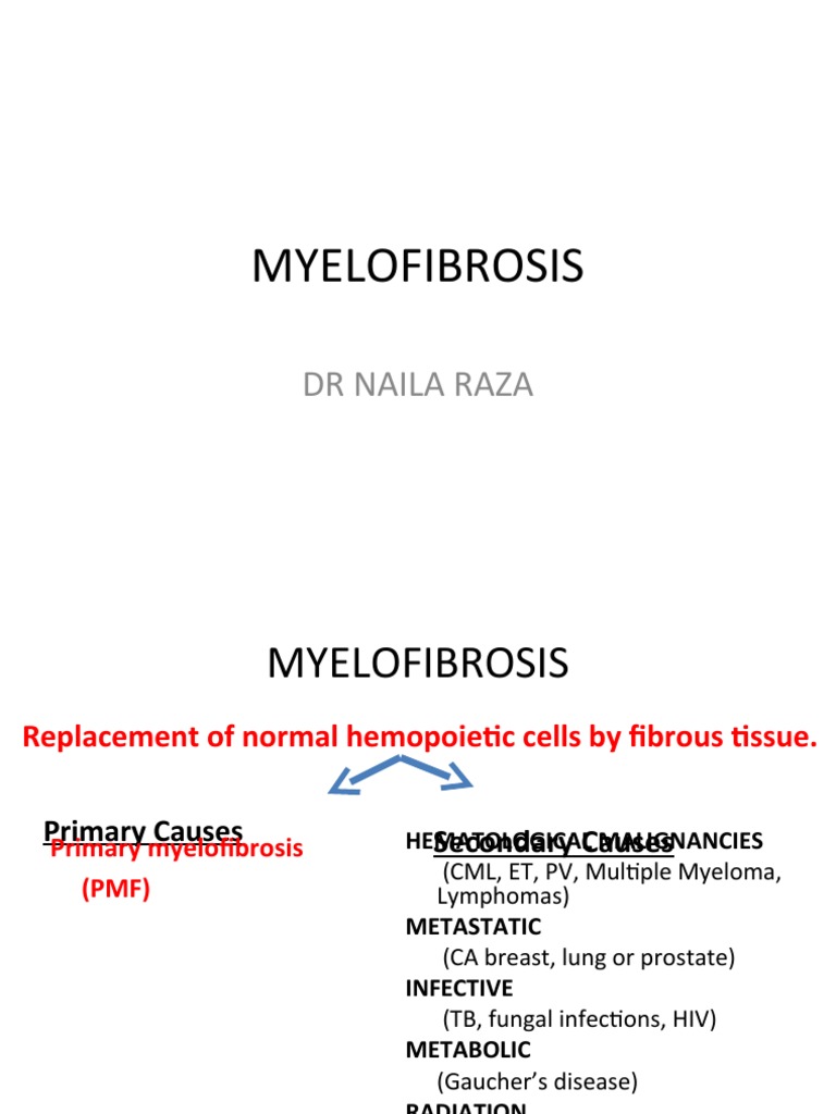 Myelofibrosis Overview and Treatment Options | PDF | Medical ...