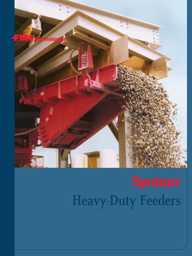 FMC Syntron Vibrating Feeders | PDF | Rectifier | Manufactured Goods