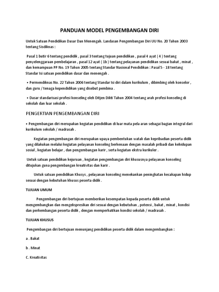 Rangkuman Materi (Pengembangan Diri) | PDF | Sains & Matematika