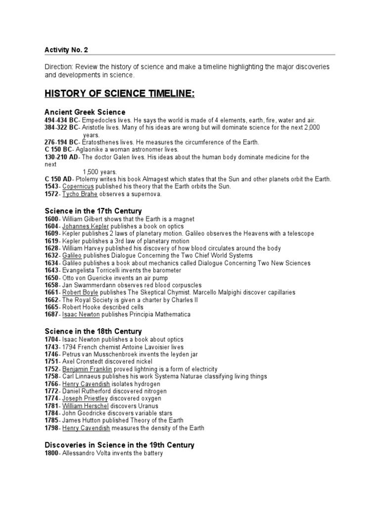 STS History of Science | PDF | History Of Science | Johannes Kepler