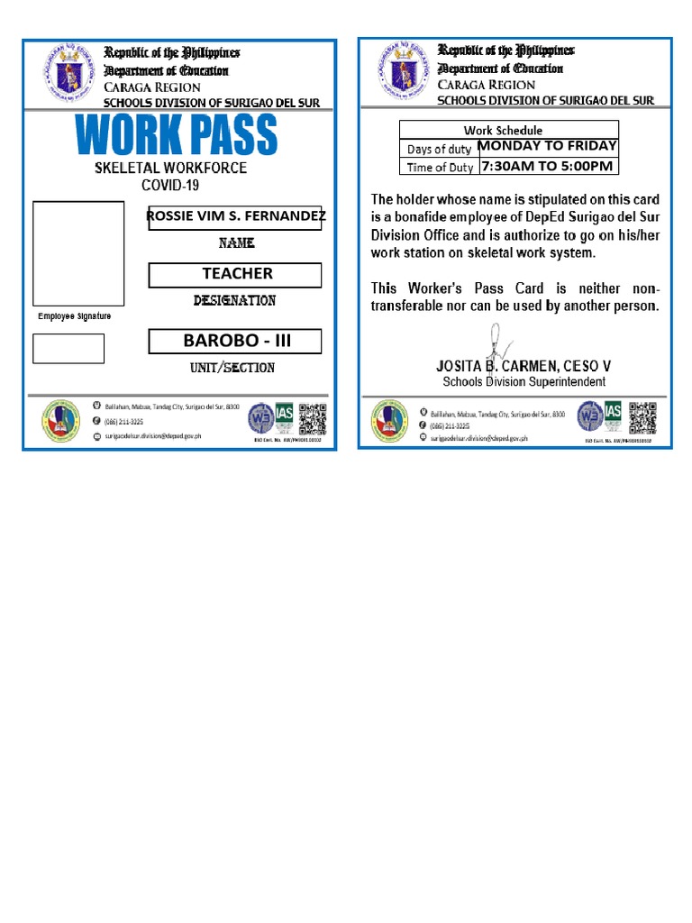 WORKPASS | PDF