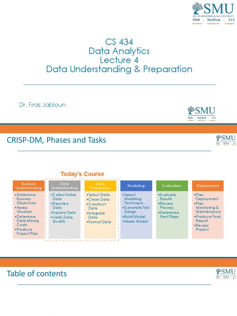 Data Understanding & Preparation Overview | PDF | Quartile | Normal ...
