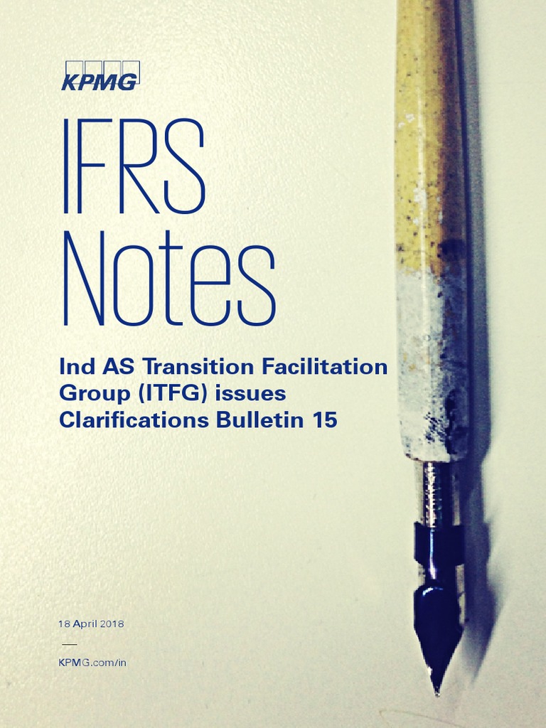 Ifrsnotes Ind As Itfg 15 Clarifications Transition Facilitation PDF ...