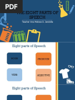 Parts of Speech Jeopardy Game | PDF | Noun | Adjective