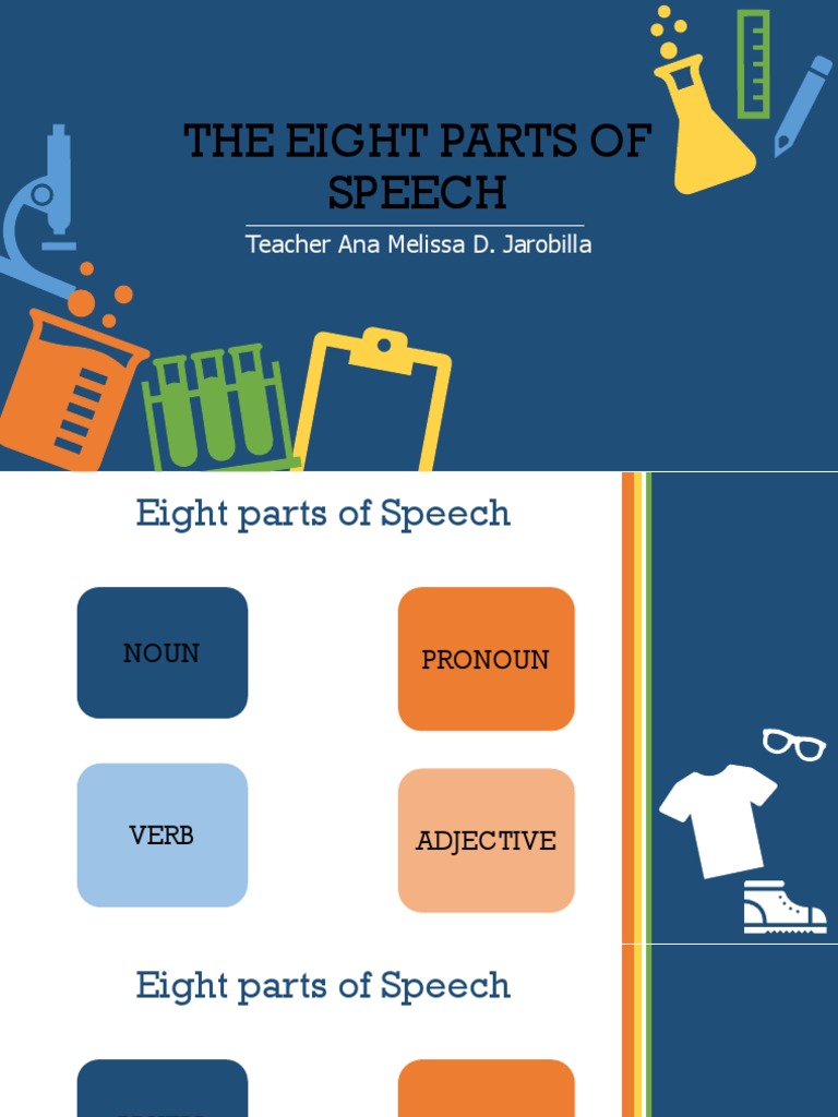 The Eight Parts of Speech | PDF | Noun | Adverb