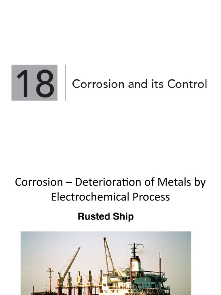 Corrosion and Its Control | PDF | Rust | Corrosion