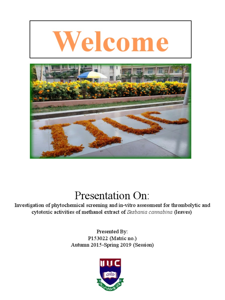 Research Project Presentation of Jobairul Karim Arman | PDF ...