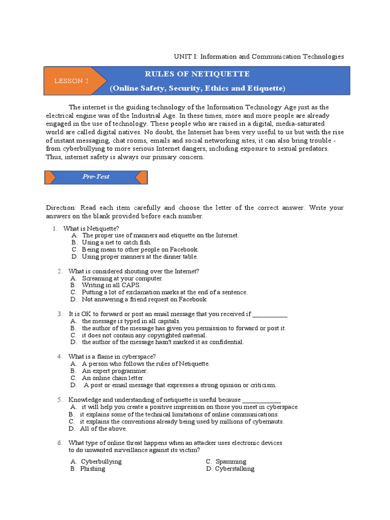 MODULE - ETECH Week2 | PDF | Malware | Cybercrime