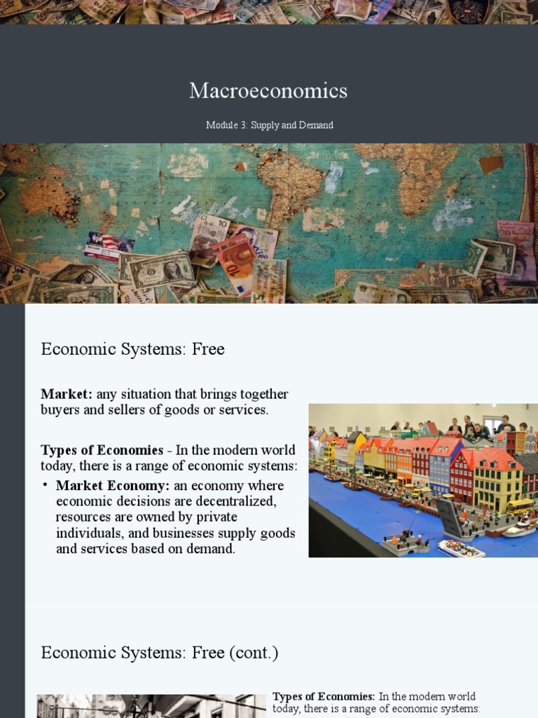 Macroeconomics: Module 3: Supply and Demand | Download Free PDF | Supply (Economics) | Demand