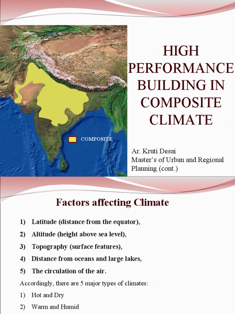High-Performance Buildings in Composite Climate | PDF | Climate | Wound