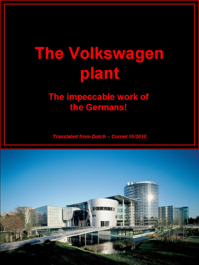 Volkswagen Assembly Line Overview | PDF | Business | Technology ...