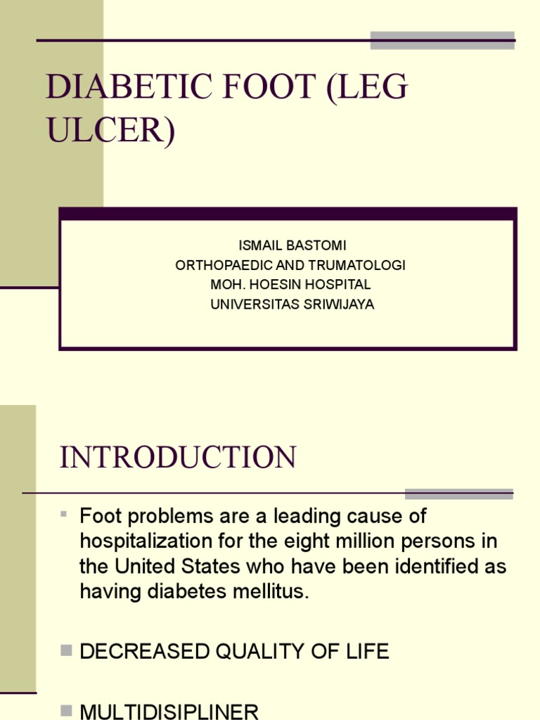 It 5 - Diabetic Foot | PDF | Peripheral Neuropathy | Diabetes