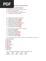 Conjugação Do Verbo Andar | PDF | Tempo gramatical | Relações sintáticas