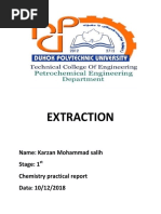 Separating The Components of Panacetin | PDF | Solubility | Filtration