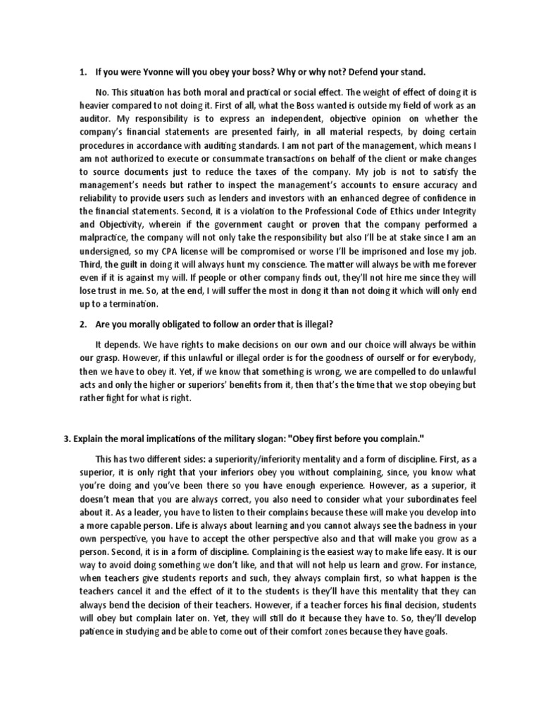 Yvonne Pillar Case Study | PDF | Audit | Business