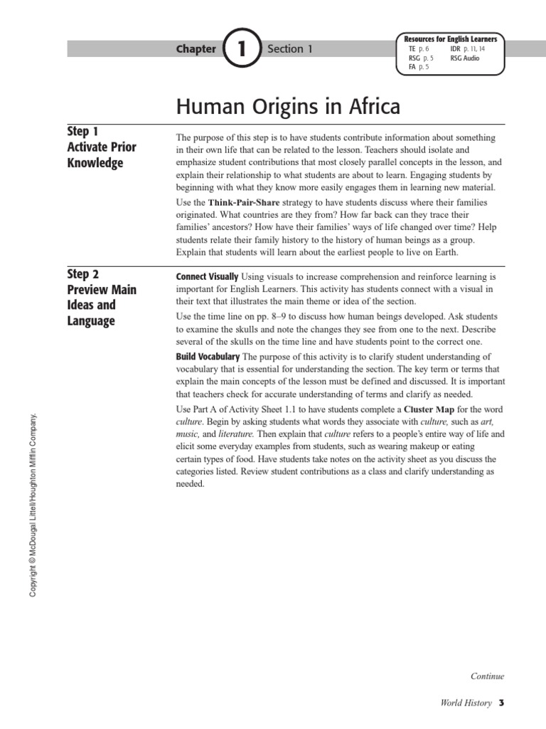 Lesson - Plan Example For Ancient History | PDF | Reading Comprehension ...