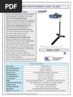 BiliSoft LED Phototherapy Manual | PDF
