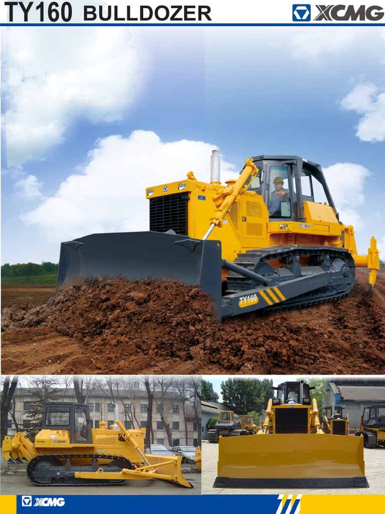 Bulldozer-Ty160 XCMG PDF | PDF | Engranaje | Inyección de combustible