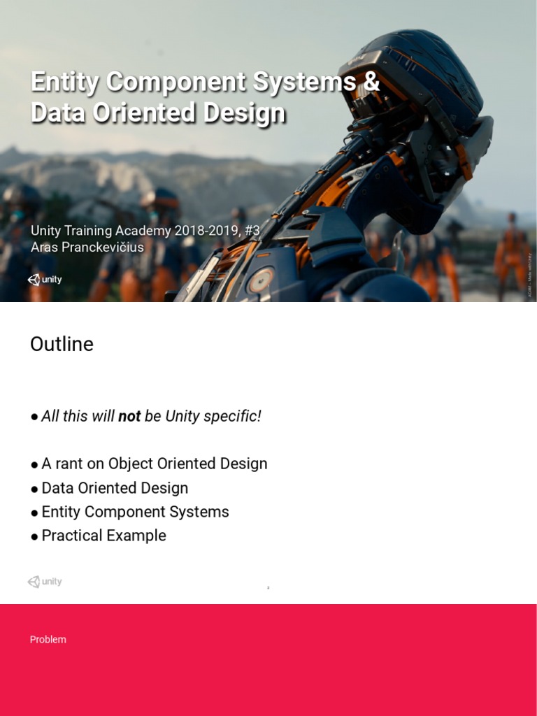 2018.ENG - Unity Academy - ECS and Data Orientied Design | PDF | Object ...