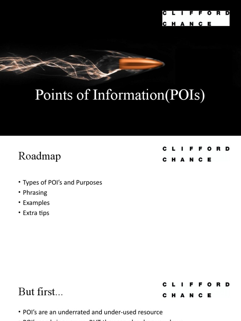 Points of Information (Pois) | PDF | Question | Capital Punishment