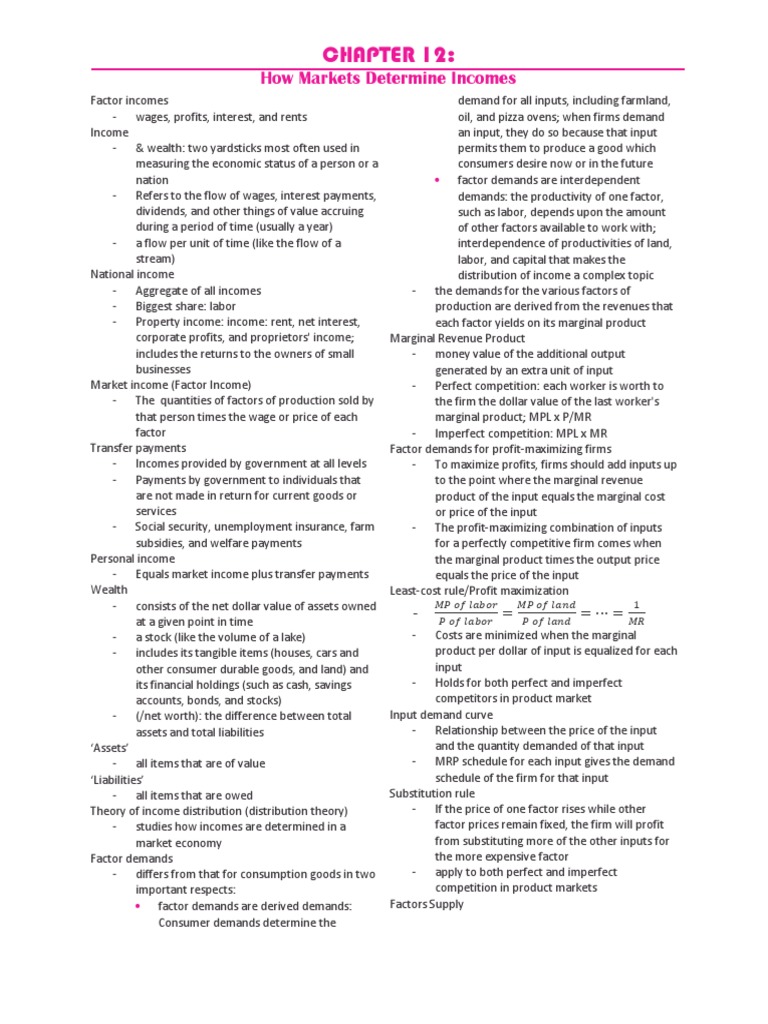 Economics, 19th Edition by Samuelson, Reviewer | PDF | Labour Economics ...