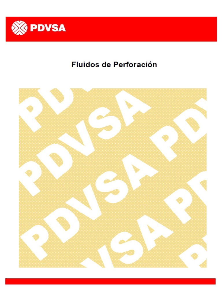 CIED PDVSA - Fluidos de Perforación | PDF | Ph | Viscosidad