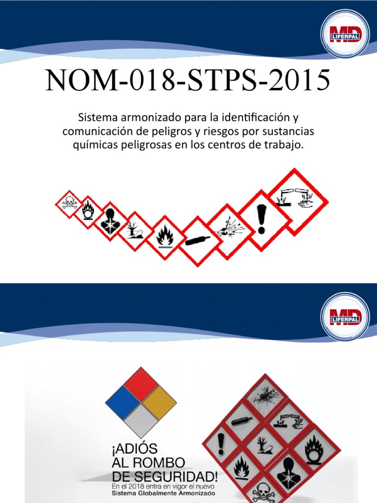 Nom 018 STPS 2015 | PDF Nom 018 STPS 2015 | PDF