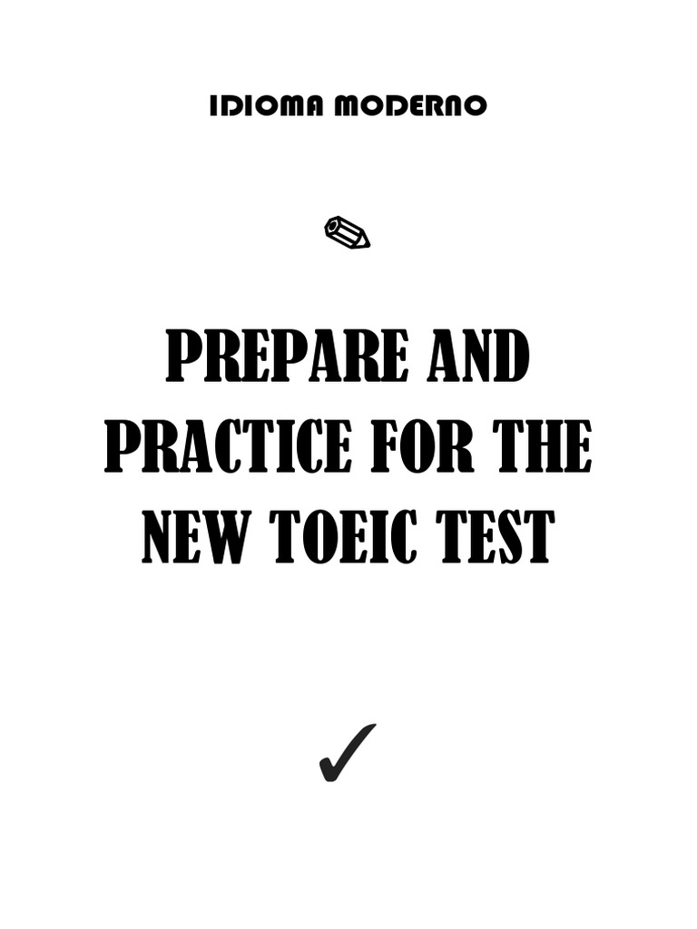 Prepare and Practice For The New Toeic Test | PDF