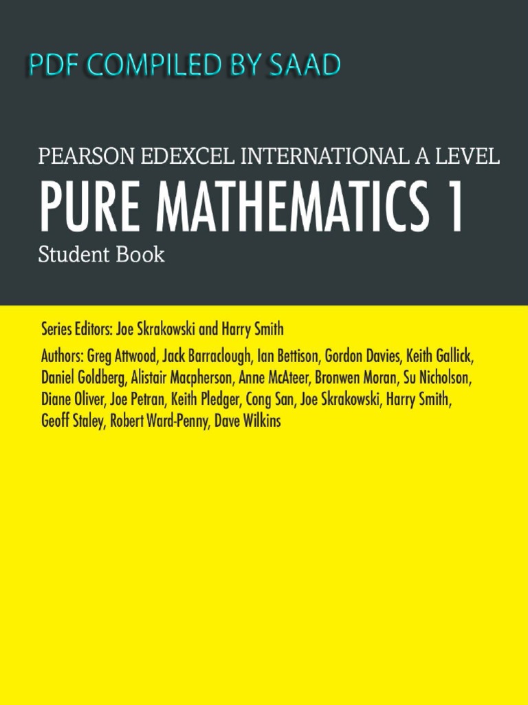 Free PDF Link in Description Edexcel International A Level Mathematics ...
