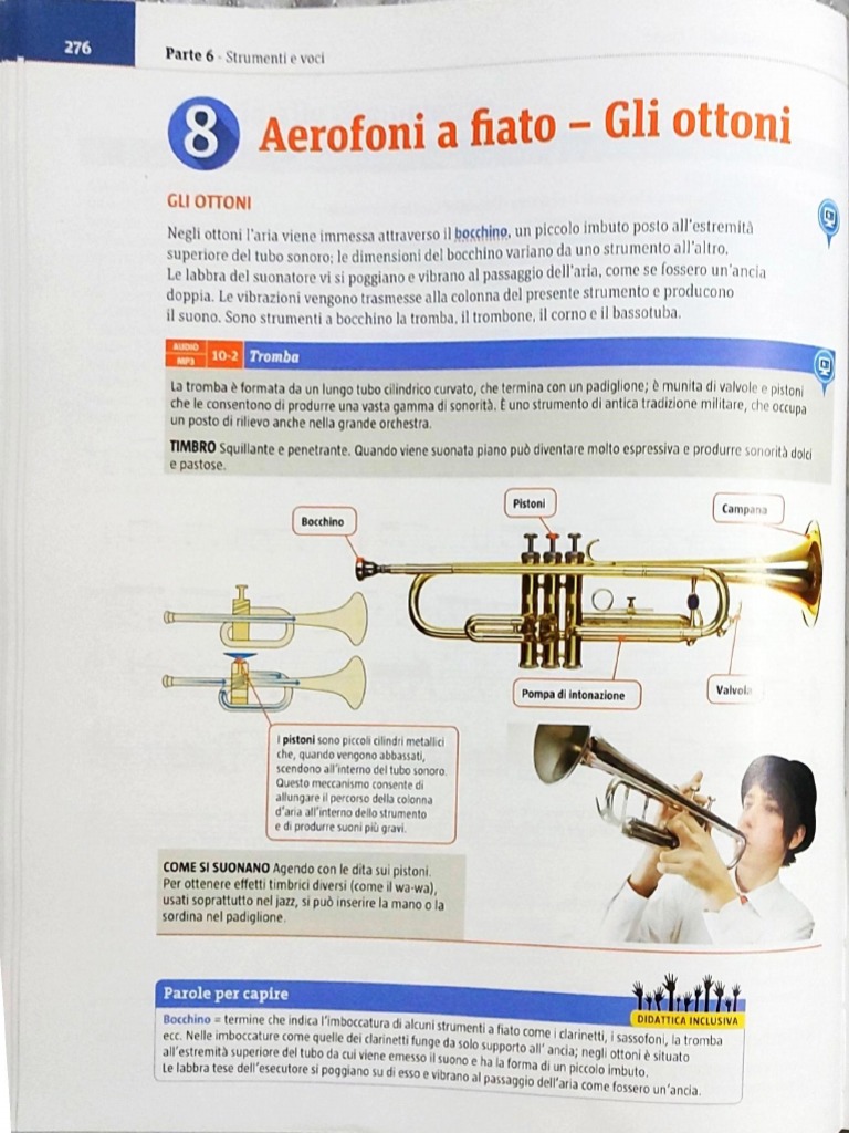 Gli Strumenti Musicali - Gli Ottoni PDF | PDF