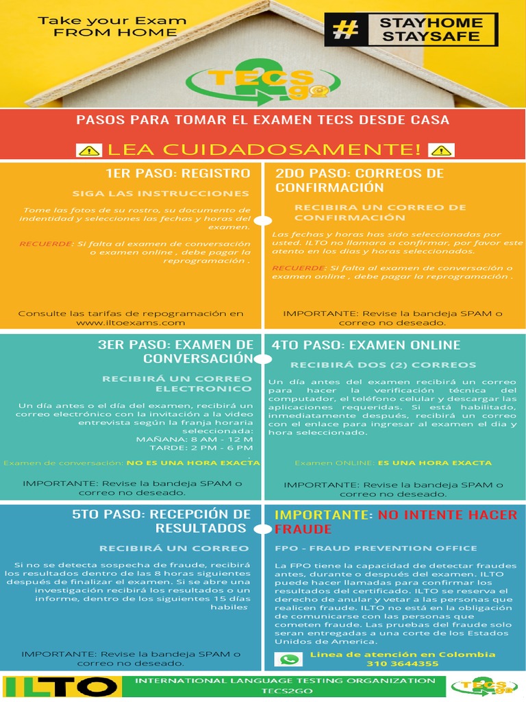 Guía para Examen TECS: Pasos y Prevención de Fraude | PDF | Spamming | Informática y tecnología ...
