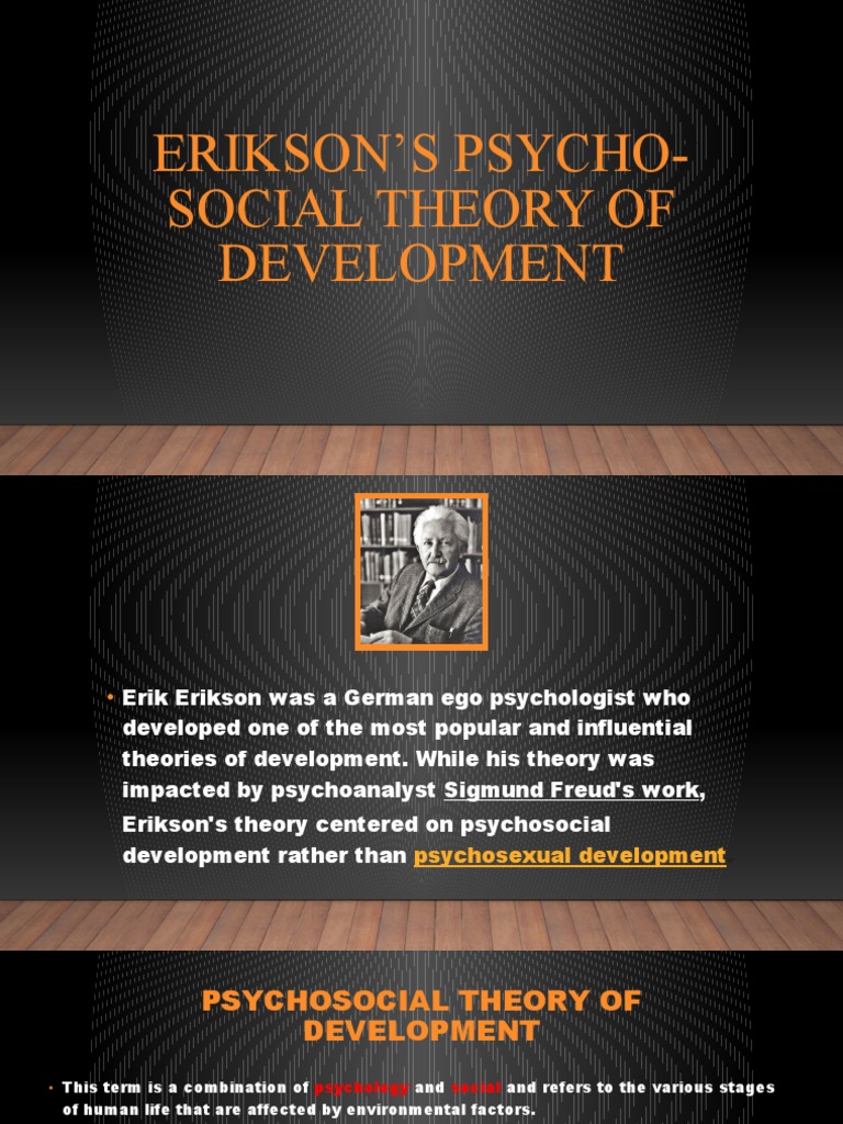 ERIKSONs Theory - Key Points | PDF | Action (Philosophy) | Behavioural ...