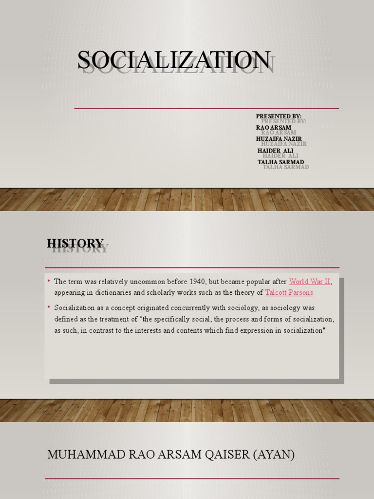 Sociolization | PDF | Socialization | Behavioural Sciences