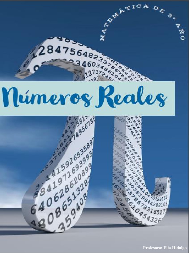 TEMA #1.MATEMATICA3°-Numeros Reales | PDF | Número Real | Número racional