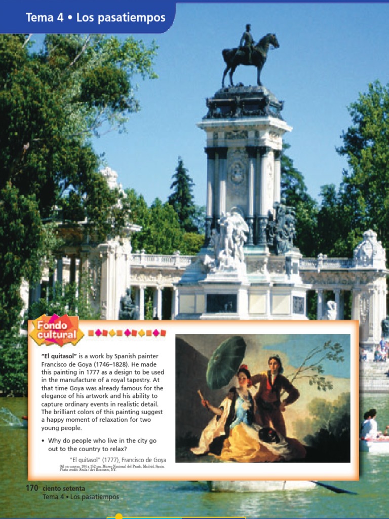 I 4A Textbook Chapter | PDF | Francisco Goya | Languages