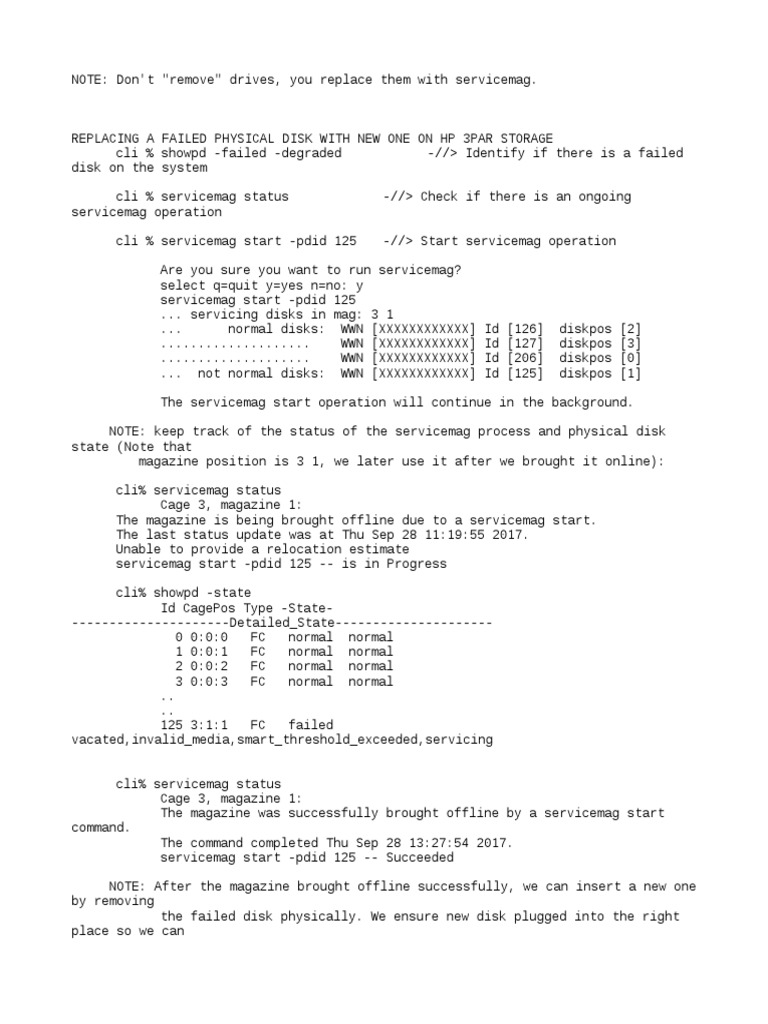 HP 3par | PDF | Command Line Interface | Digital Technology
