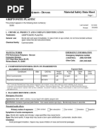 Msds Dehydol Ls7 TH | PDF | Chemistry | Occupational Safety And Health