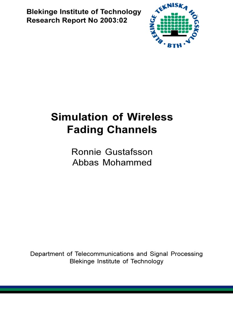 Fulltext01 PDF | PDF | Spectral Density | Wireless