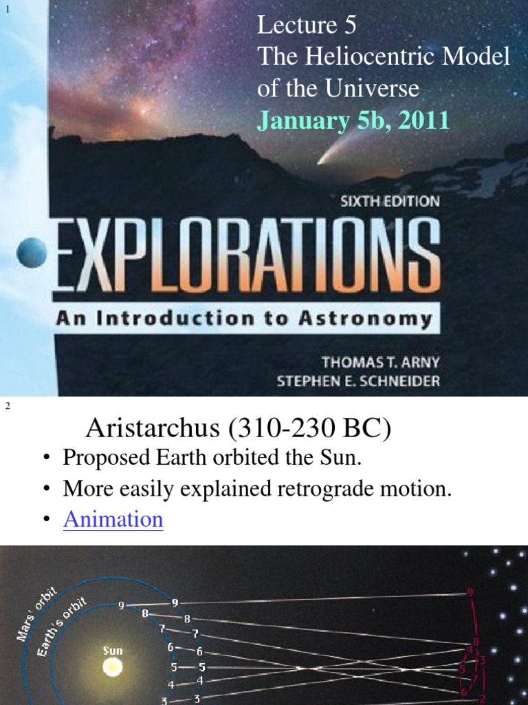 Heliocentric Model and Parallax Explained | PDF | Heliocentrism | Tycho ...