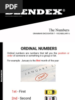 Ordinal Numbers 1-10 | PDF