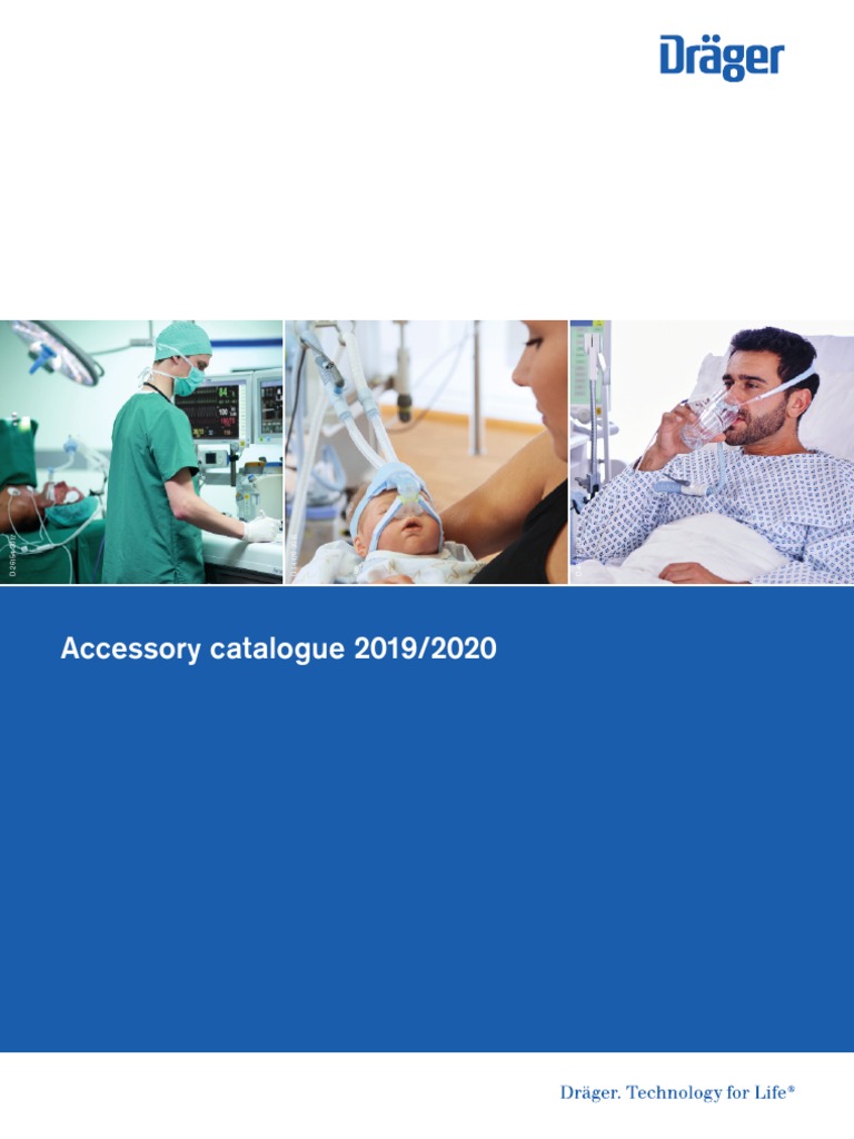 Dräger Accessory Catalogue 2019/2020 | PDF | Equipment | Health Sciences