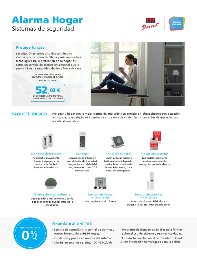 Securitas Direct - Alarma Hogar PDF | PDF | Business